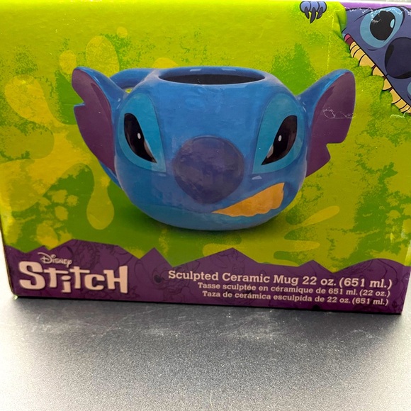 Disney | Kitchen | Stitch Large Ceramic Mug | Poshmark